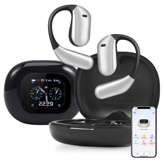 KI Casque de traduction Bluetooth 5.4 150langues Traduction en temps ...