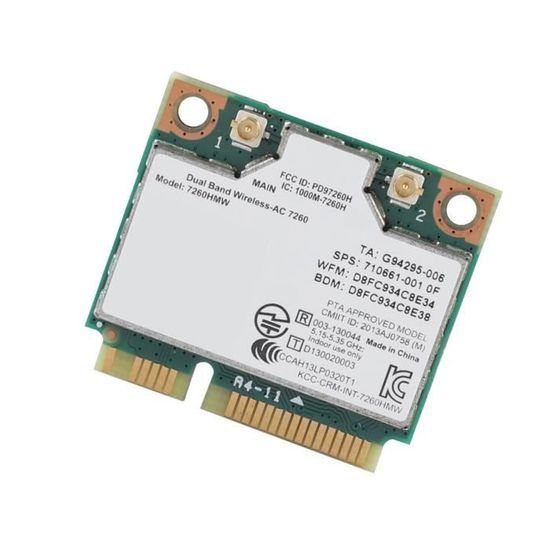 Carte réseau sans fil - CIKONIELF - ETO - 867M - Bluetooth 4.0 - MINI PCI-E - Cdiscount Informatique