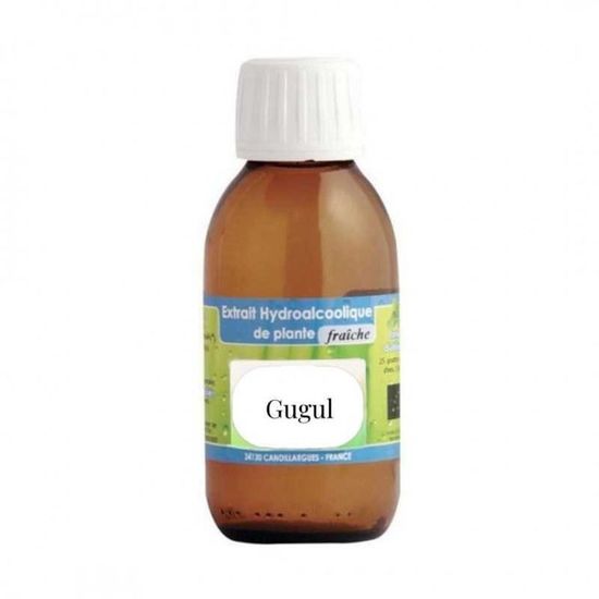 Extrait hydroalcoolique GUGUL (Commiphora mukul) Oléogomme résine - 125ml - Phytofrance ...