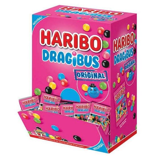 HARIBO Dragibus original boite 10g x 120 emballés - Cdiscount Au quotidien