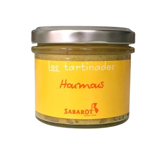 Tartinade de houmous pot de 110g Sabarot - Cdiscount Au quotidien