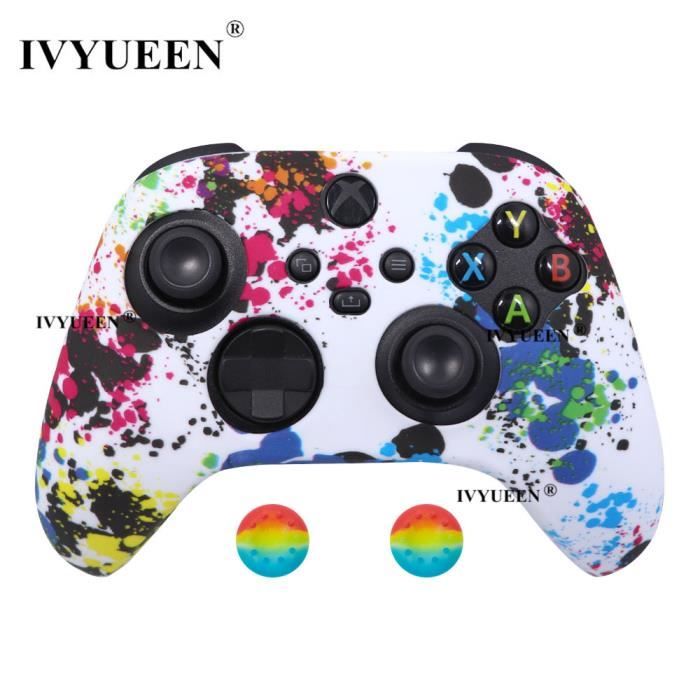 Graffiti A - IVYUEEN-Coque de protection en silicone pour manette XBox ...