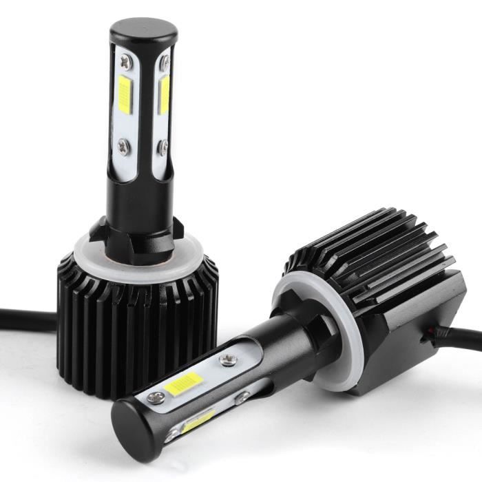 Ashata Phare à LED Phare universel 881/889 LED étanche à la poussière ...