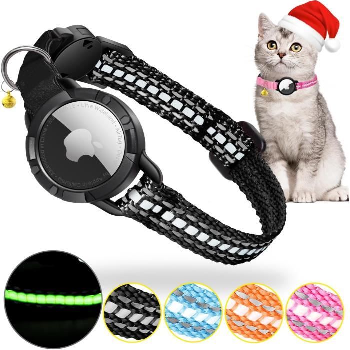 Airtag Collier Pour Chat - Collier Pour Chat Intégré - Étanche - Avec ...