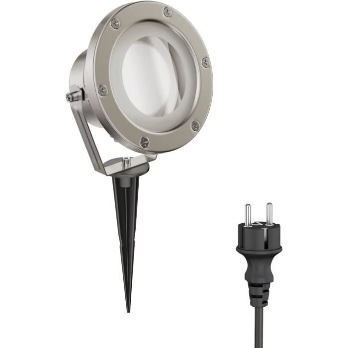 Projecteur de jardin LED BULA avec piquet de terre pour l'extérieur ...