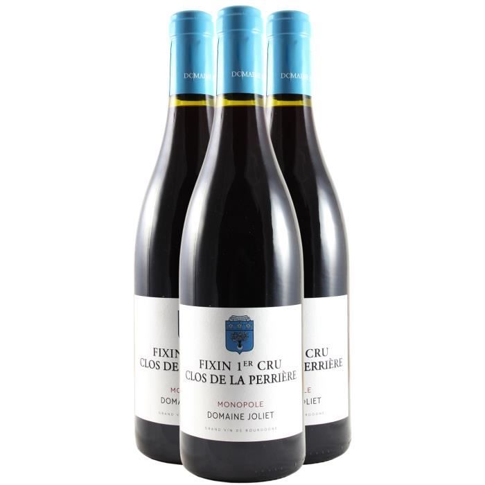 Fixin 1er Cru Clos de la Perrière Rouge 2019 - Lot de 3x75cl - Domaine ...
