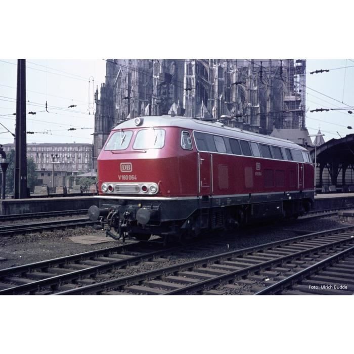 Locomotive - Piko - V 160 - Diesel - Son - DB - Rouge et Noir ...