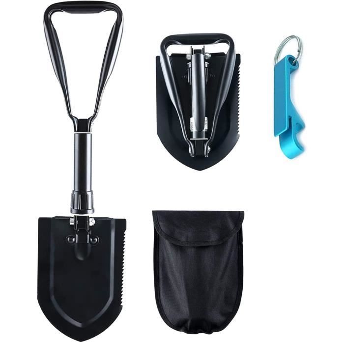 Pelle pliante 8 fonctions - Tough & Durable - Pour sol meuble, survie ...
