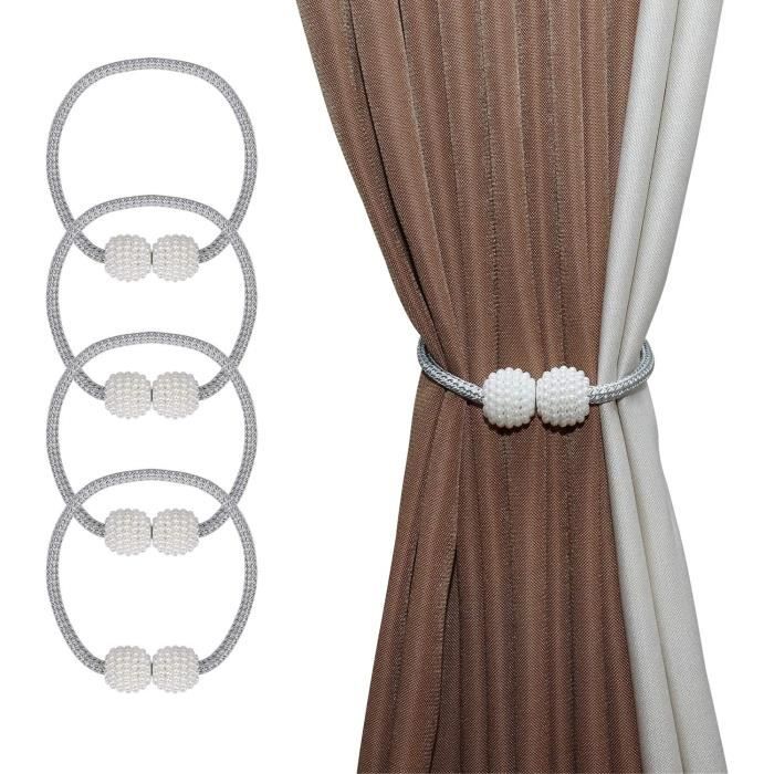 Accessoire Pour Rideau Et Store - Magnétiques Boucle Mode Faux Perles ...
