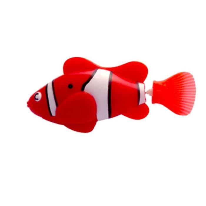Jouet,Poisson Clown électronique robotique à piles pour bébé,jouet de ...