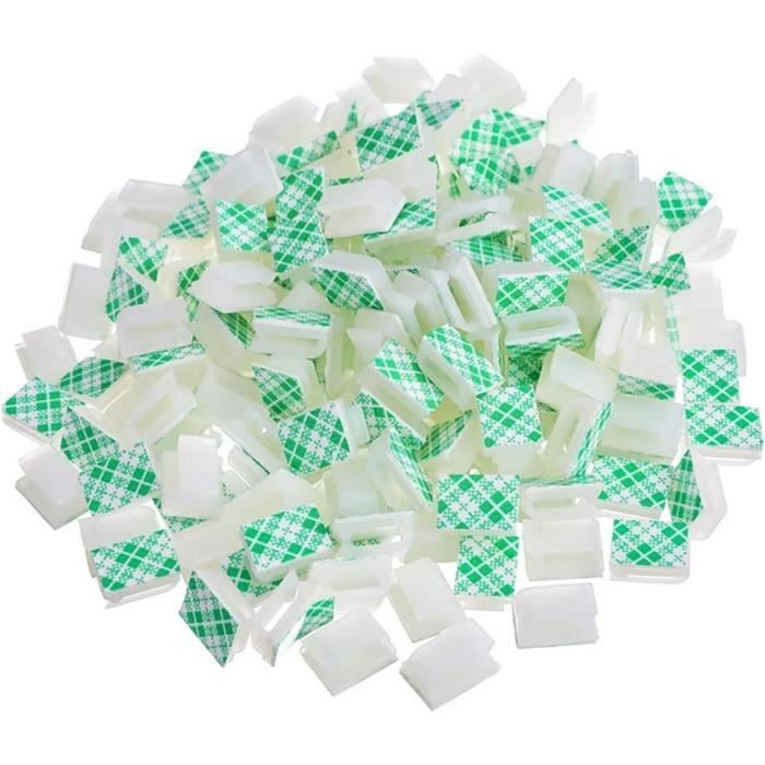 Cable Clips,Fil Clip Adhesif Cable Nylon Cable Gestion Cable Cable ...