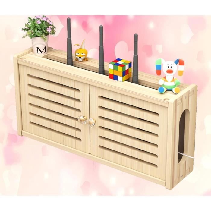 Rangement Box Internet Etagere Murale Tv Routeur Wifi Organiser Boîte ...
