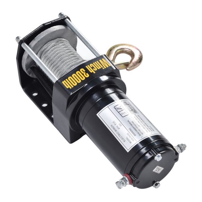 DEX treuil électrique 12V Treuil électrique, Kit de Treuils électriques ...