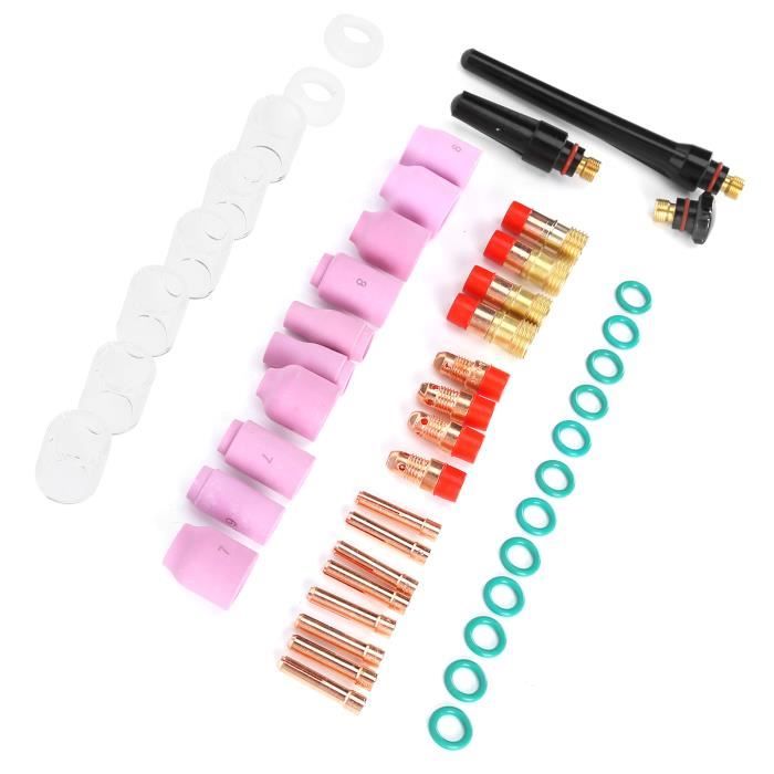 Kit de torche de soudage TIG DUOKON - Milleplus - Consommables pour bricolage souder - Blanc ...