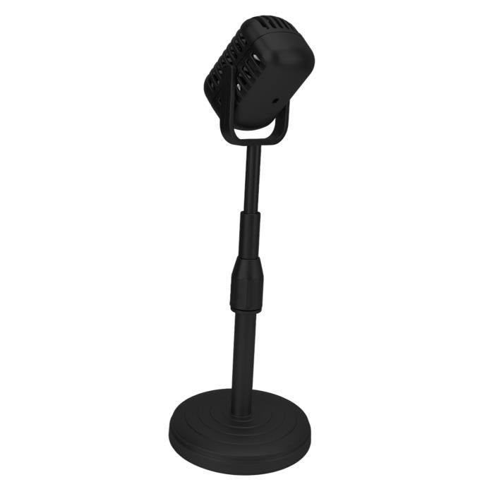 Duokon support de microphone avec accessoire de faux micro Modèle de ...