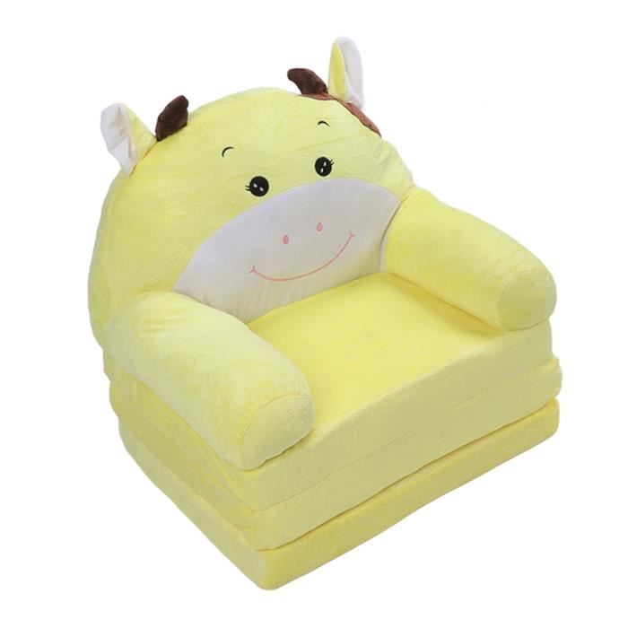 HURRISE Canapé pliable pour enfants Dessin animé pliable enfants canapé ...