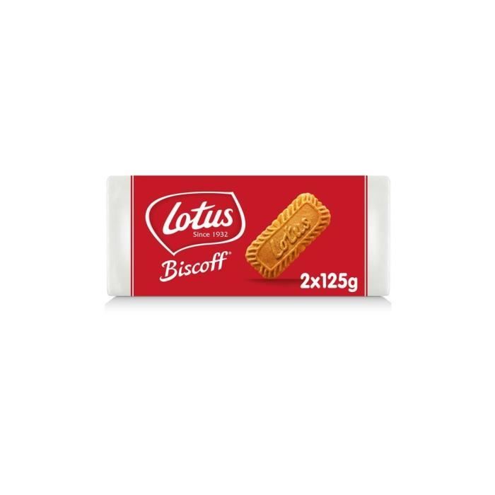 Biscuits Speculoos Lotus Original Biscoff - 250g - Cdiscount Au quotidien