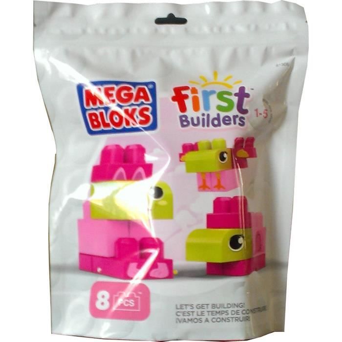 Mega Bloks First Builders - Lets Get Building Pink - Cdiscount Jeux ...