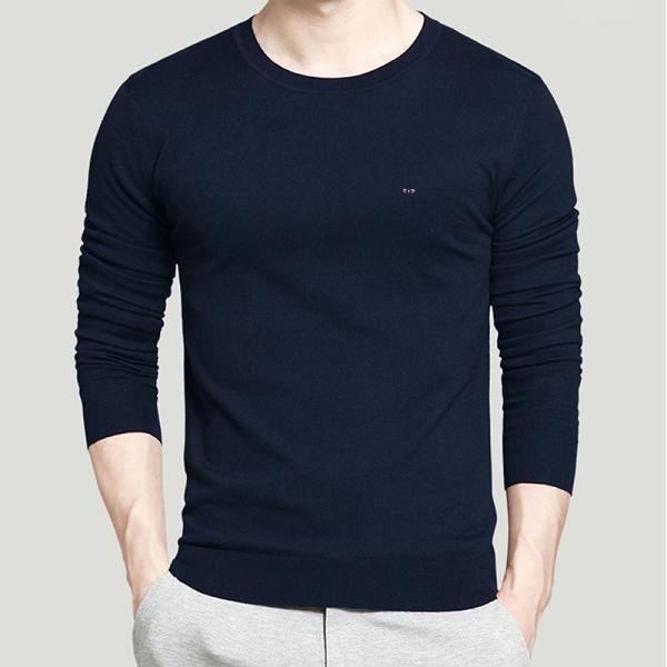 Pull homme hiver,Eden Park pulls-pull tricoté pour hommes, col rond, de ...
