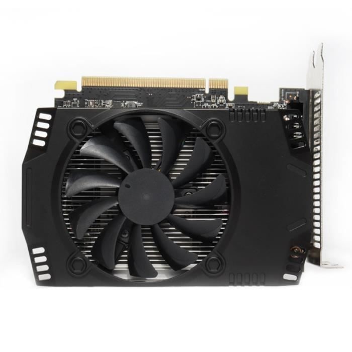 Gaming pour Radeon RX550 4GB 128 bits GDDR5 PCIe 3.0 x16 Carte vidéo ...