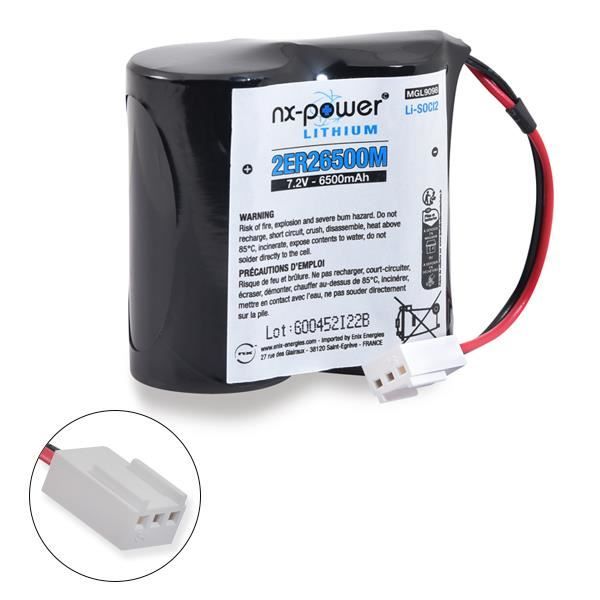 Batterie d'alarme NX BATLI06 7.2V 6.5Ah - Blanc - Cdiscount Bricolage Batterie d'alarme NX BATLI06 7.2V 6.5Ah - Blanc - Cdiscount Bricolage