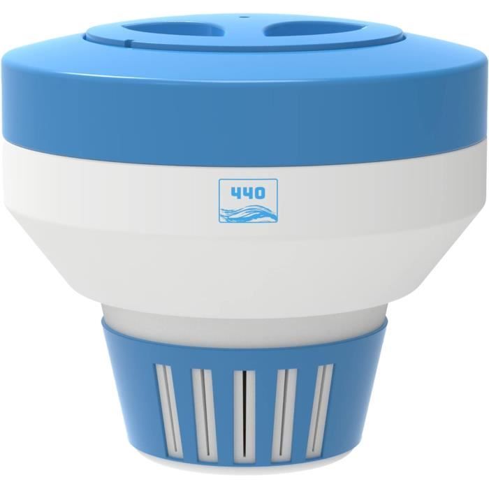 Distributeur de chlore flottant 440 pour piscine Compatible avec ...