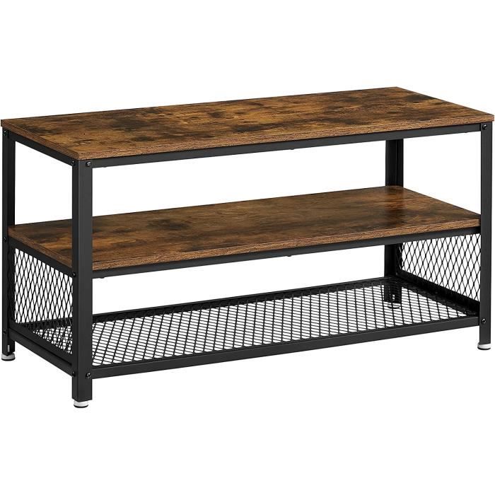 Meuble TV pour Télévision Jusqu’à 43 Pouces, Table Basse, Table de ...