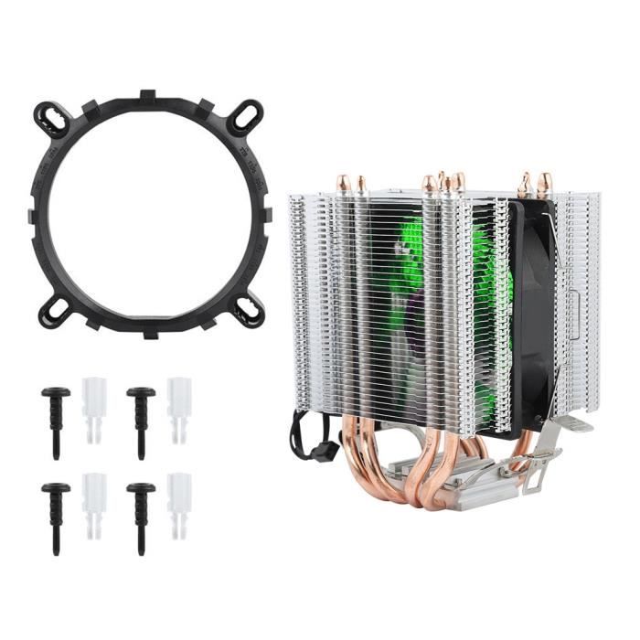 TMISHION Radiateur CPU 4 dissipateur de chaleur de refroidisseur de ...