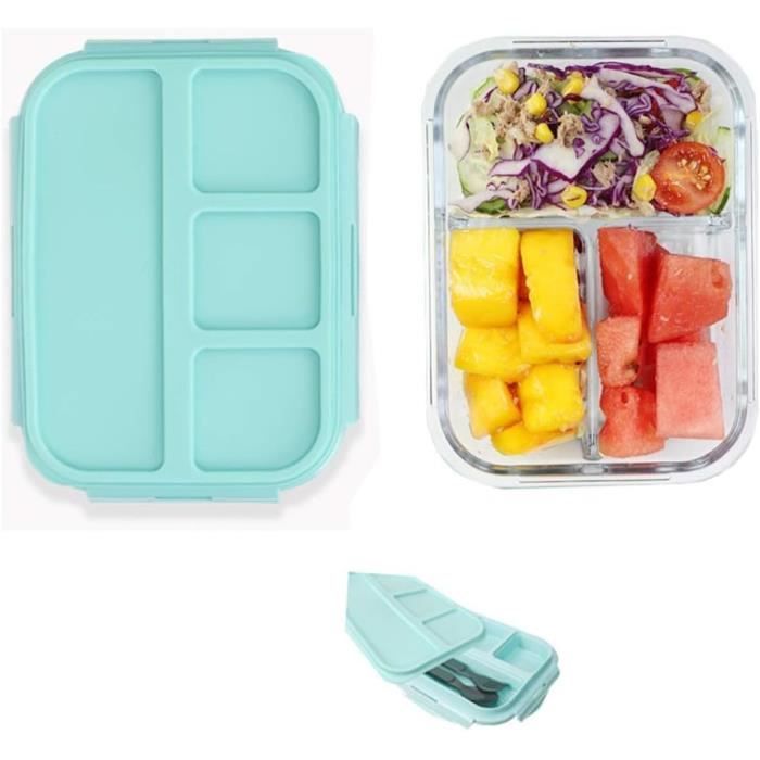 Bento Boxes Lunch Box Partition Bento Glass Separation Container ...