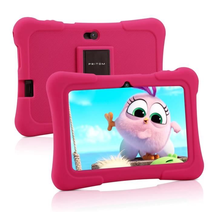 Tablette Enfants 7 Pouces,Android 10,Quad-core,32GB ROM,WiFi,1024x600HD ...