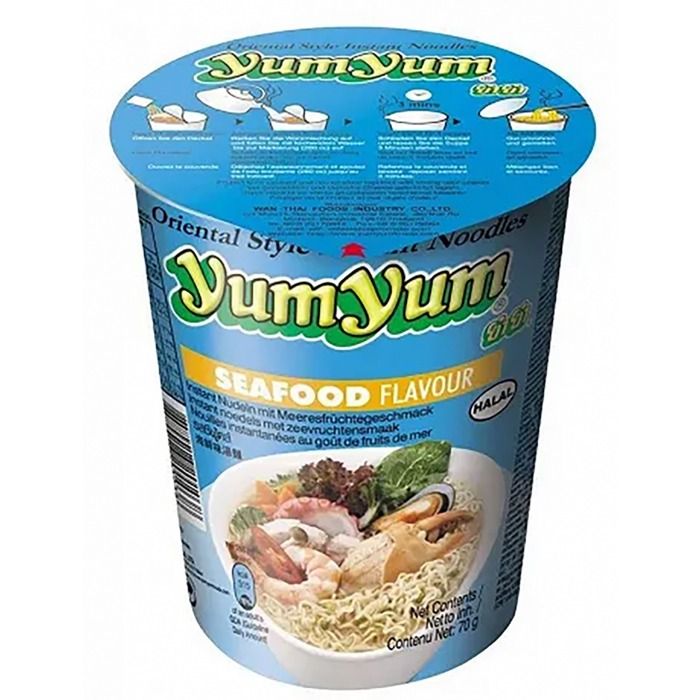 YumYum Nouilles Instantanées 70g/Bol - Lot de 12 Bol Fruits de mer - Cdiscount Puériculture ...
