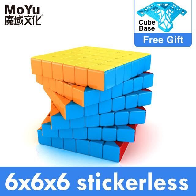 CASSE-TETE,Meilong 6x6x6--Cube magique professionnel, 6x6, 7x7, 9x9 ...