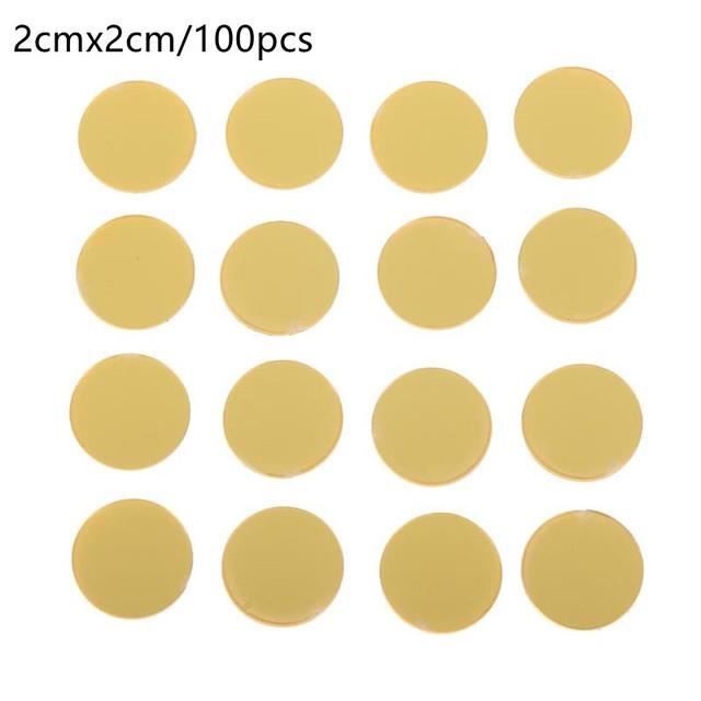 MIROIR,Gold-2cmx2cm--decoration salle de bain miroir rotinAutocollant ...