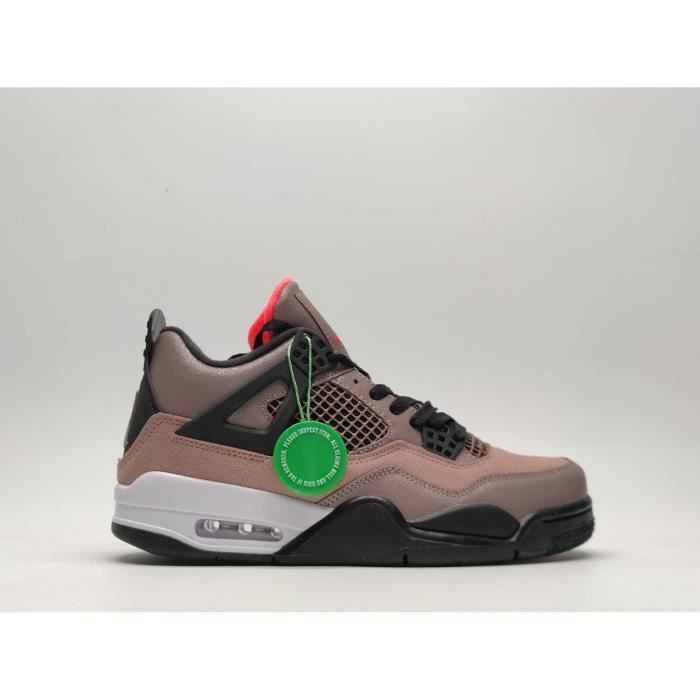 Jordan air 4 chaussures de basket noir - Cdiscount Chaussures
