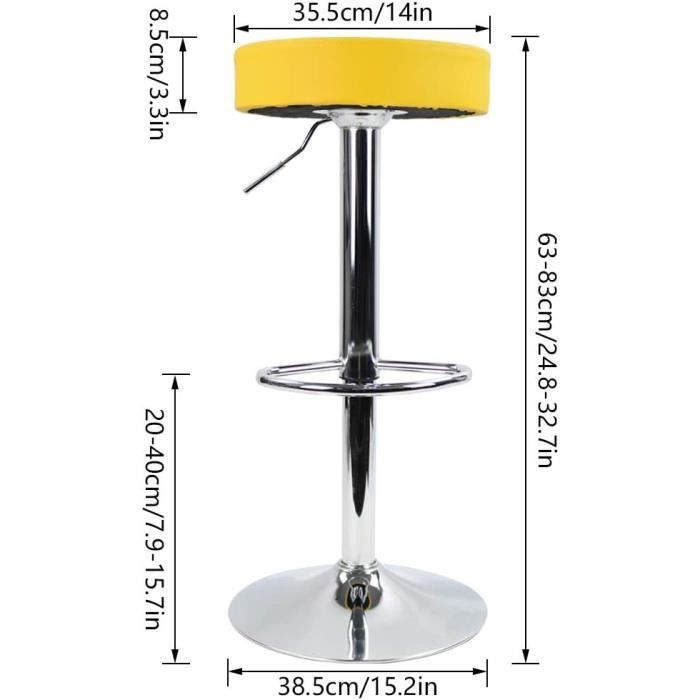 Tabouret De Bar Réglable En Hauteur Rotatif Spa Tabouret De Travail ...