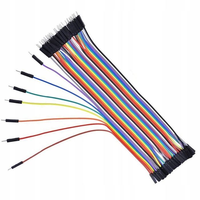 Set Câbles Dupont 40 Pièces 20 cm – Mâle-Femelle | Multicolore | Cuivre ...
