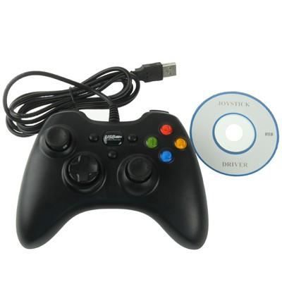 Manette de jeux USB-PC cable 1.7m (dual-choc) - Cdiscount Informatique