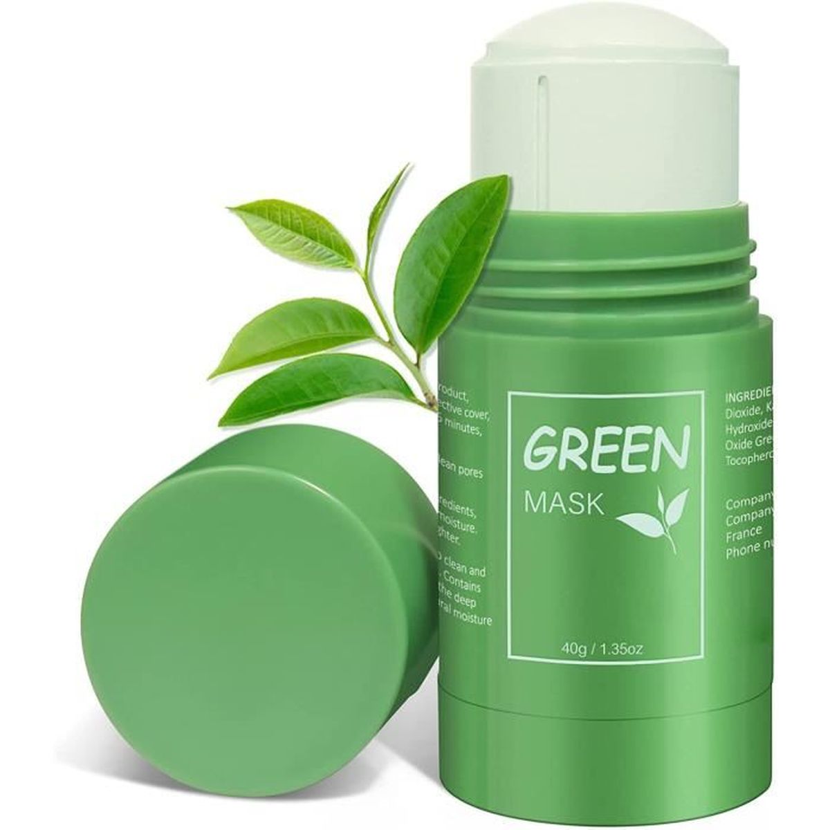 Green Mask Stick, Masque Thé Vert Point Noir, Masque Nettoyant, Green ...