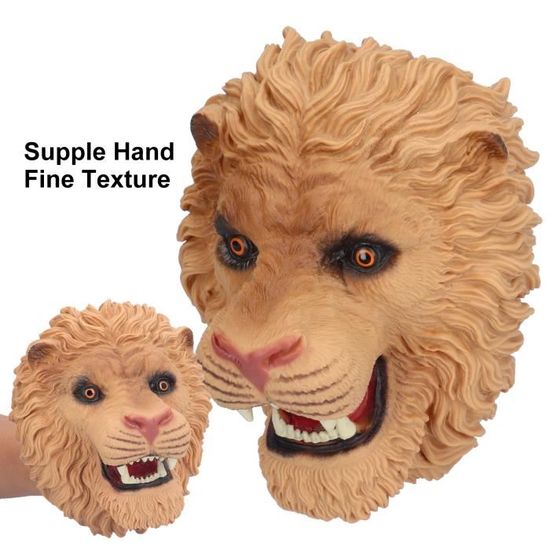 Atyhao Lions Puppet Toy, Hand Puppet Lions Supple Hand for Party for ...