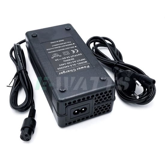 Chargeur 48V / 54,6V 2A GX16 - Cdiscount Sport