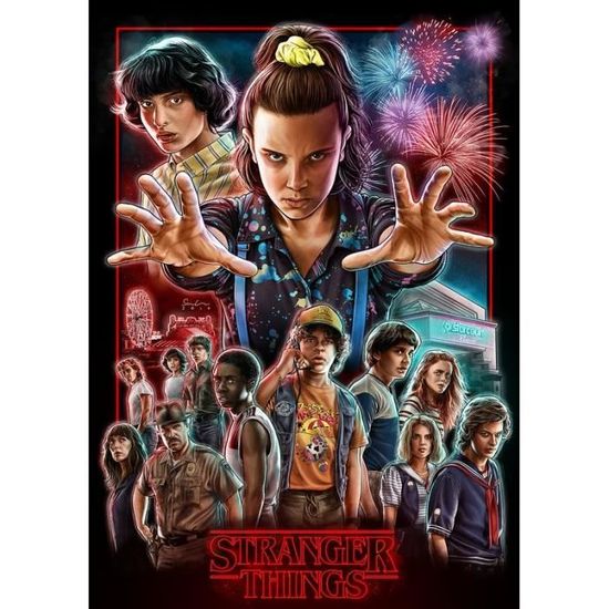 KQZX-607 Ffddd The Stranger Things, Diy 5D Diamond Painting Digital ...