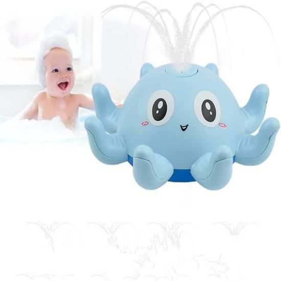 Jouet de Bain pour bébé à Jet d'eau à Induction, Jouet Lumineux avec ...