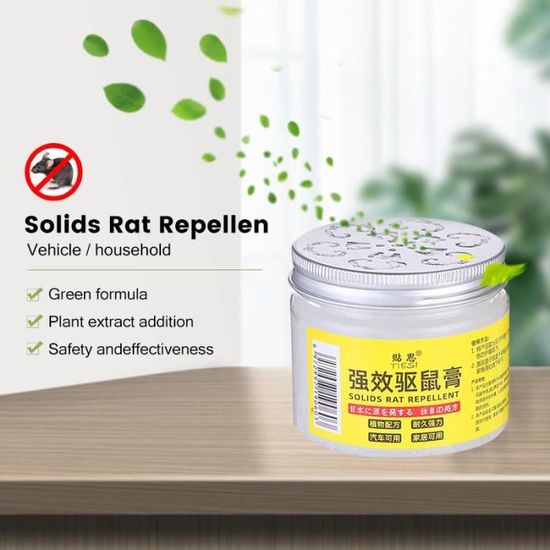Gel répulsif pour rats de bain, Crème de deratisation, Répulsif pour ...