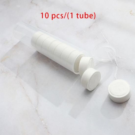 Serviette compressée jetable en coton 10203040 pièces Mini tubulaire ...