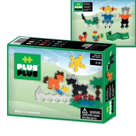 Box Mini Basic 220 pièces "chevaux" - Plus Plus - Cdiscount Jeux - Jouets