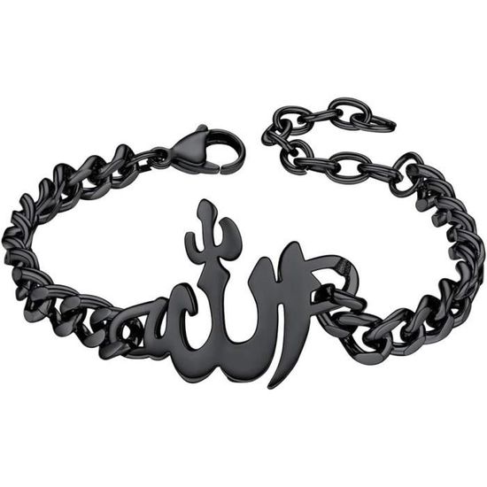 Bracelet Allah Des Femmes Chaînes Réglables 27Cm Cadeau De La Famille ...
