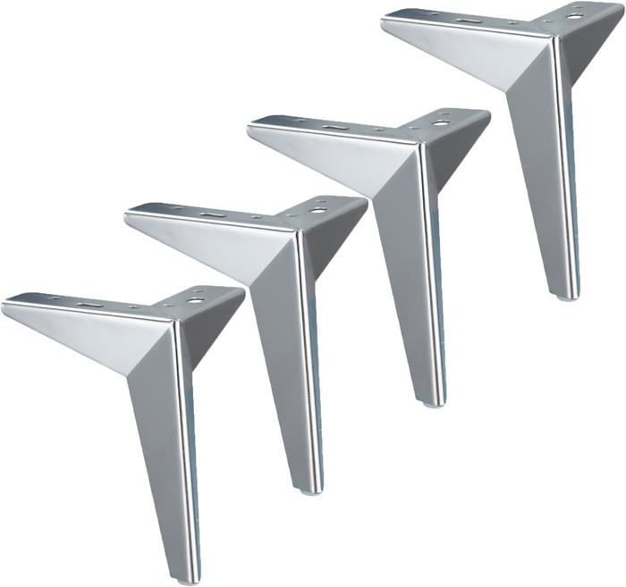 4Jambes De Table De Triangle Le Fer Noir Argent Or Pieds De Meubles ...