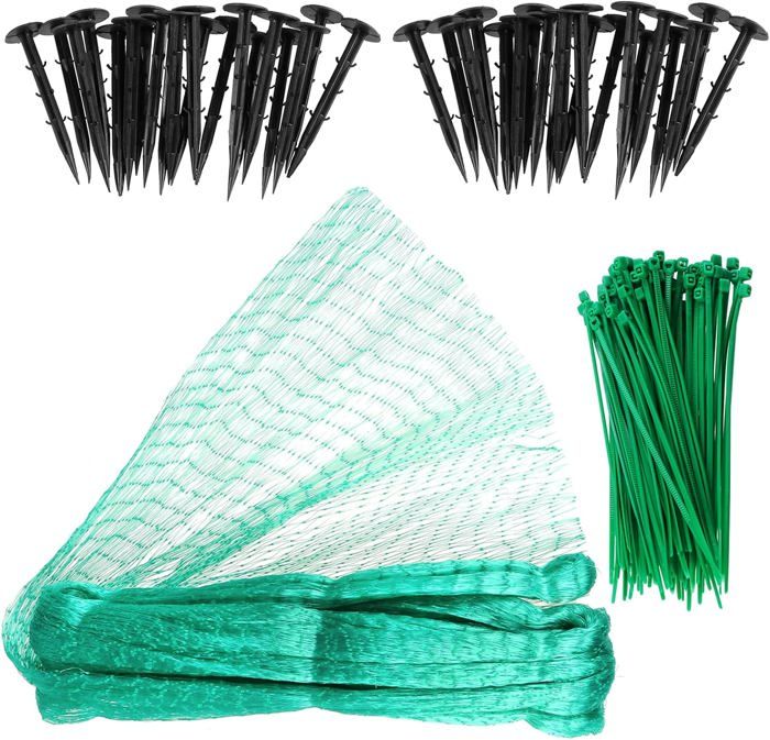 4 M x 10 M Anti-Oiseau Protection Net,Filet de Protection Oiseaux Anti-Feuilles Anti-Oiseaux ...