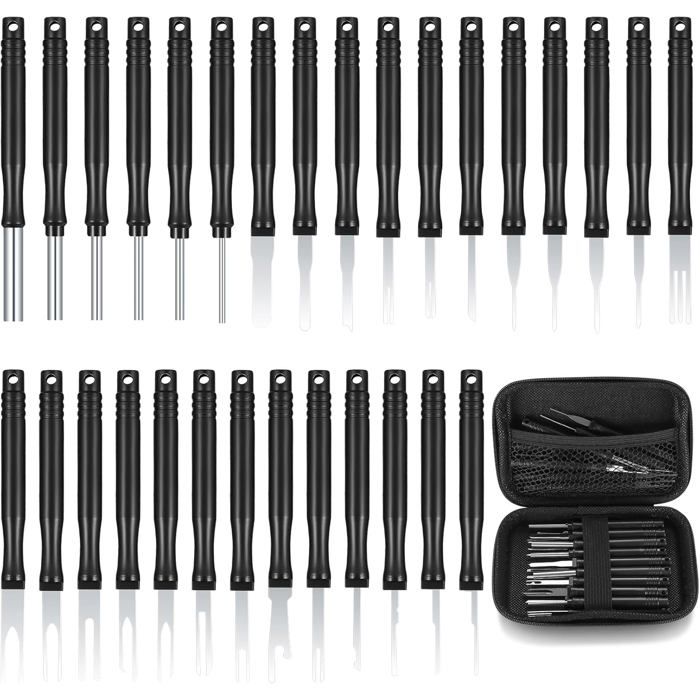 Outils de Retrait de Terminal pour Câble de Voiture,30PCS Outil de ...