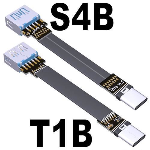 UT1B-US4B 13P-70cm câble plat FPC USB 3.1 Type C vers Type A ...